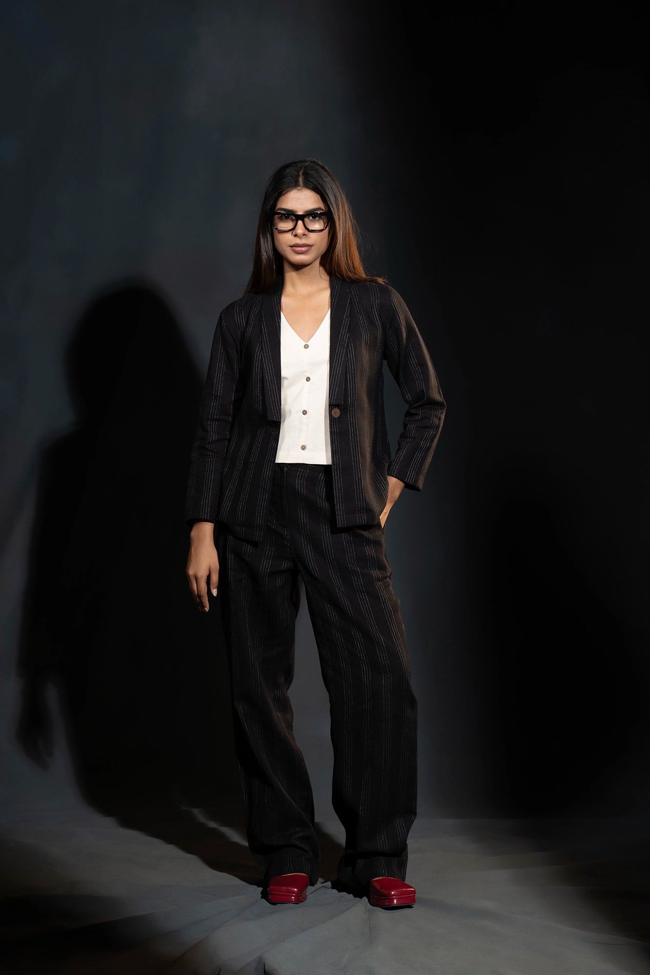 Moon Orchid Charcoal Black Co-ord Set – SODO