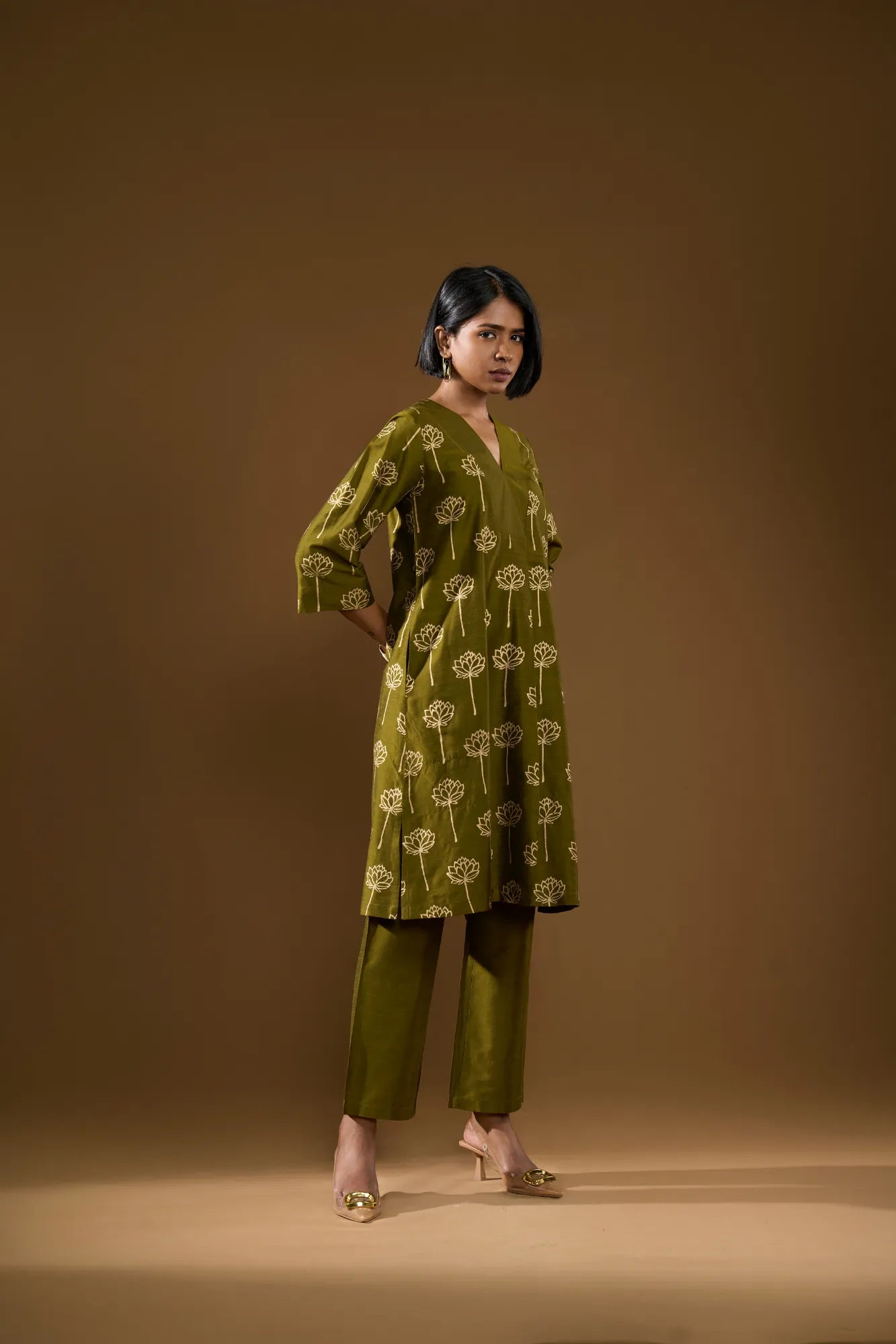 Lotus Olive Co-ord Set – SODO